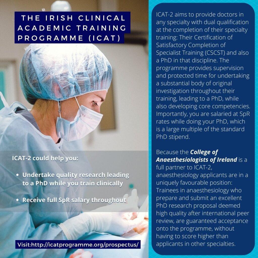 The Irish Clinical Academic Training Programme (ICAT) – The College of ...