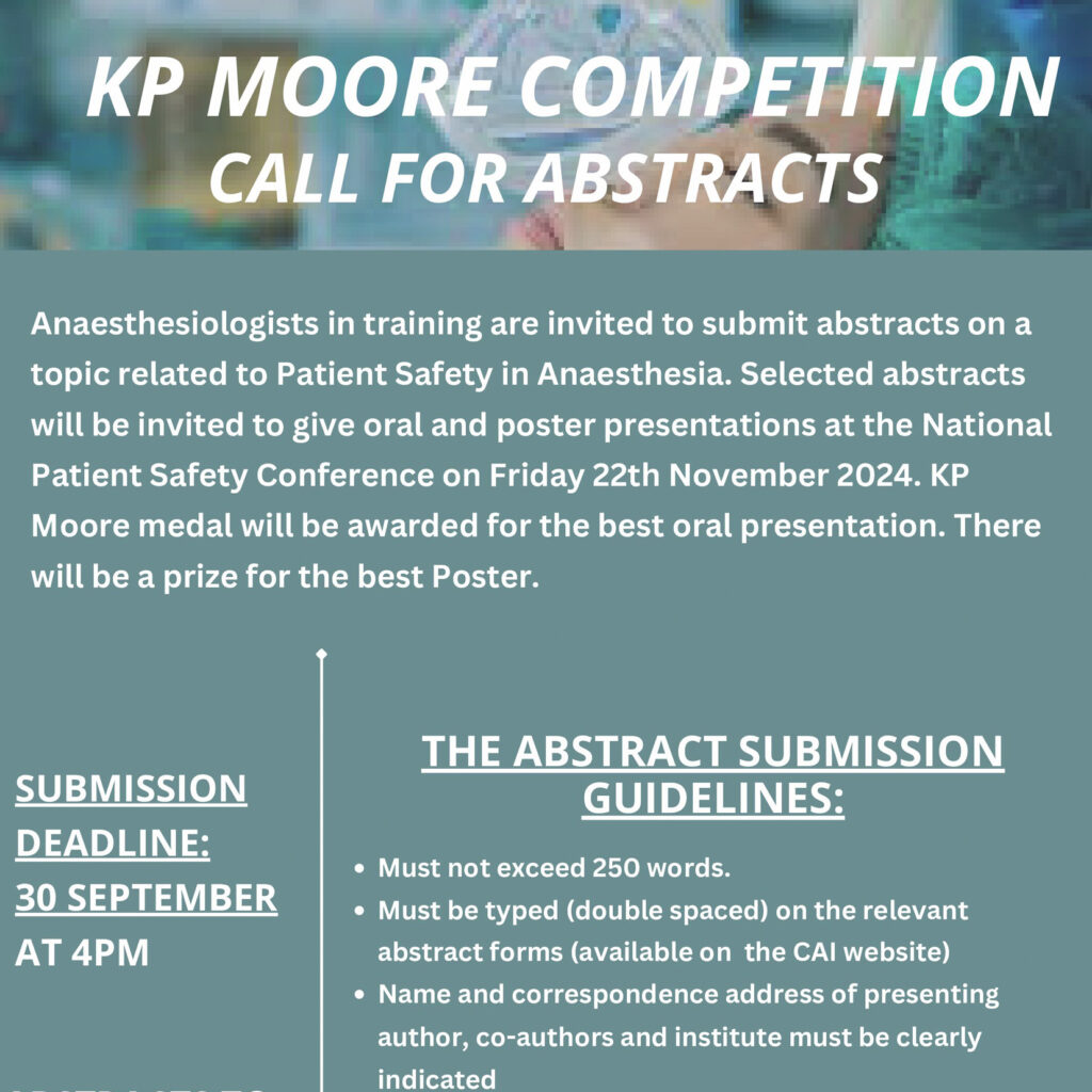 The College of Anaesthesiologists of Ireland